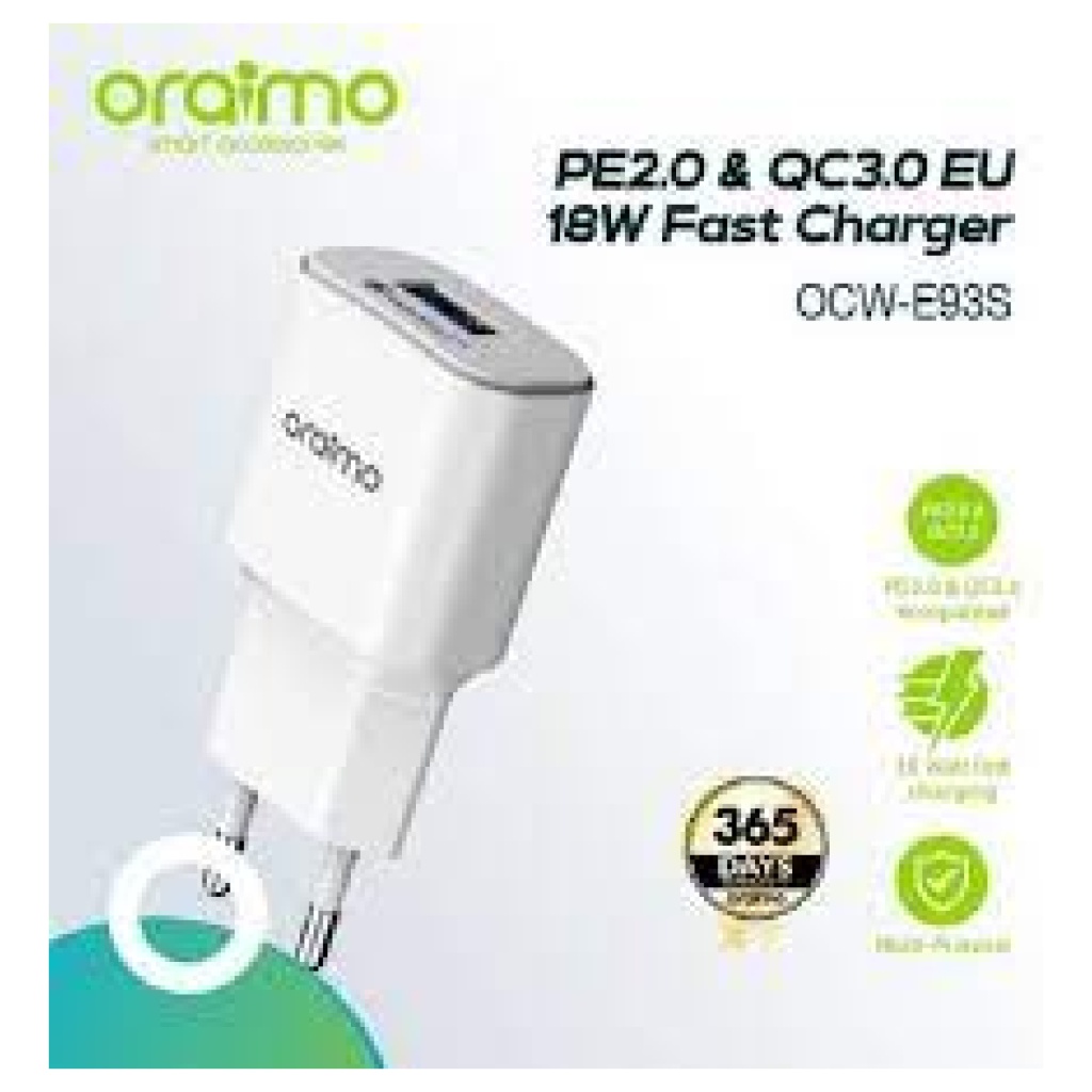 ORAIMO OCW-E93S CHARGER - Azoomar