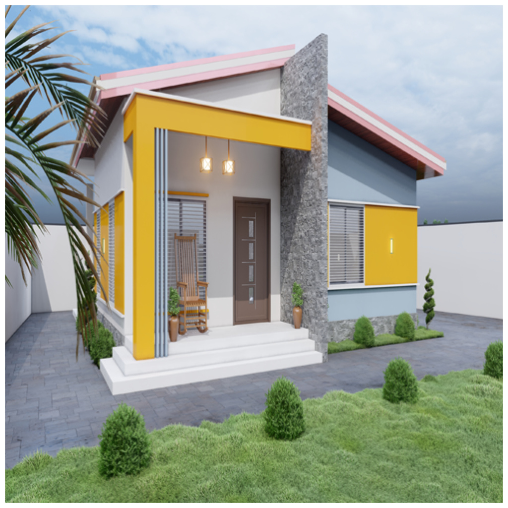 CONSTRUCTION PLAN OF A VILLA - Azoomar